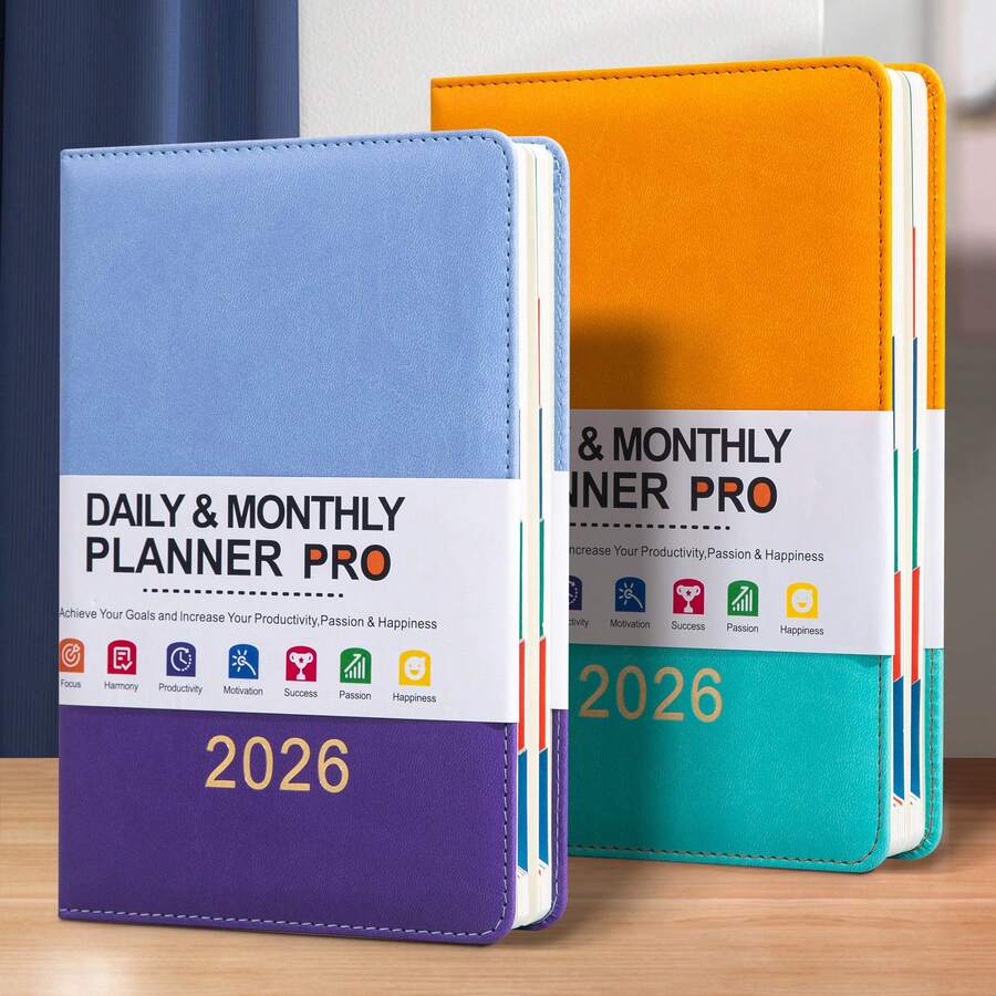 2026 New Calendar Plan Book, Dual Use Plan Book With Timetable (January ...