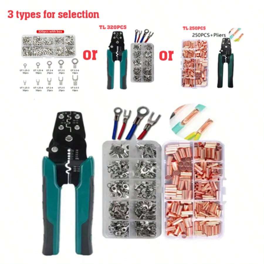 Multi-Function Mini Electric Terminal Crimping Pliers With Wire ...
