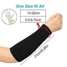 1 Pair Level 5 Cut Burn Resistant Sleeves, Arm Protection Sleeves ...