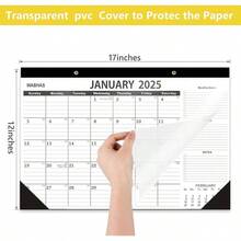 Calendario de escritorio 2025-2026-18 meses-Enero 2025 a Junio 2026, Calendario de escritorio ...