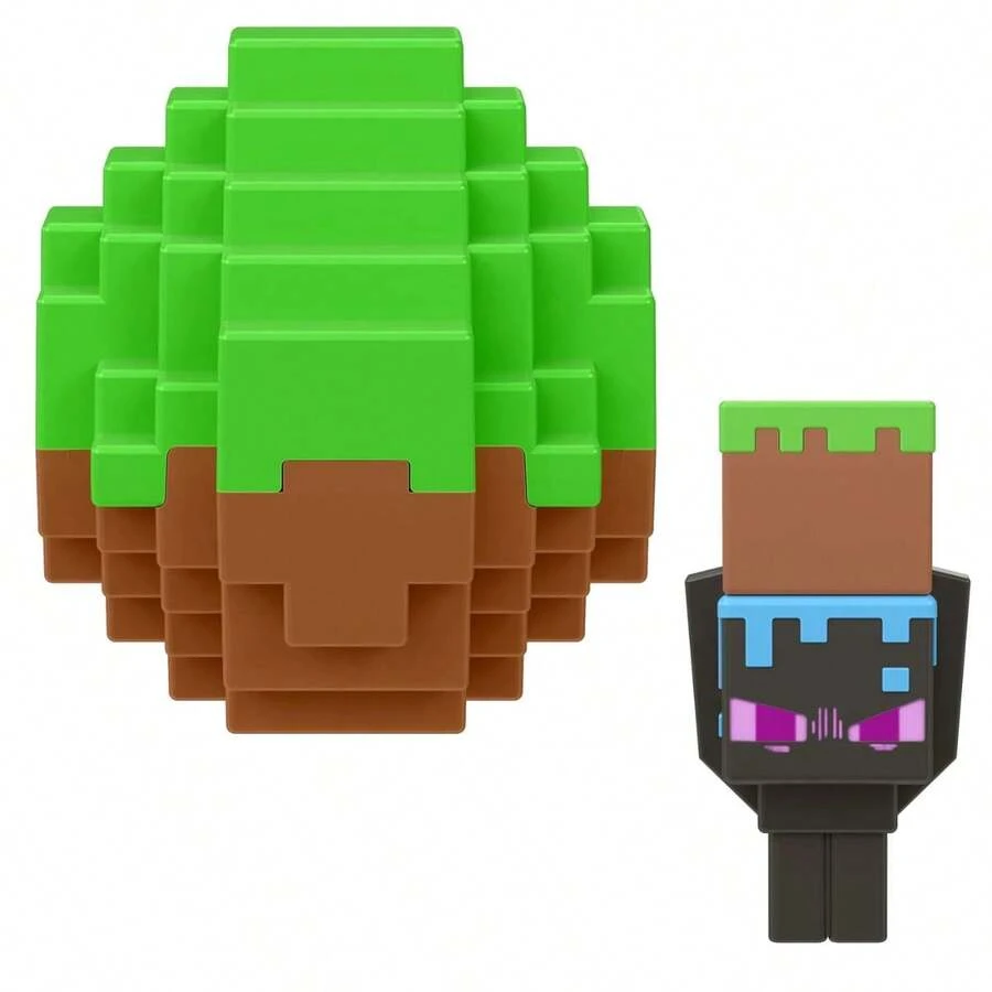 Minecraft Mini Mode Spawn Egg Figures Collection (1 Egg, Styles May ...