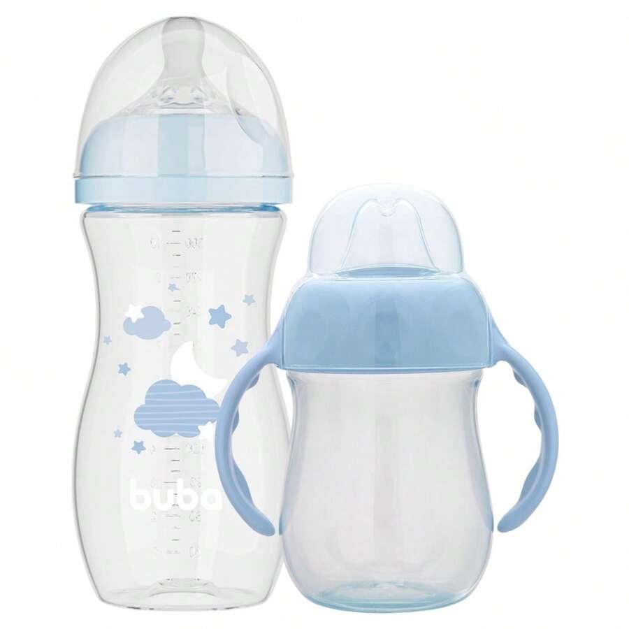 Buba Buba Easy Flow Anti-Colic Baby Bottle Kit 330ml And Buba Silicone ...