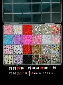 1Box Cartoon Mix Resin Faux Chocolate, Bread, Cookie, Donut, Duck ...