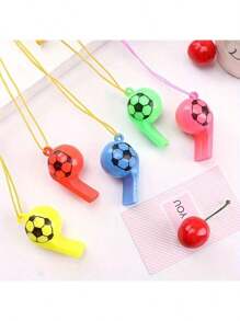10pcs Random Color Football Whistle, Personalized Whistle, Referee ...