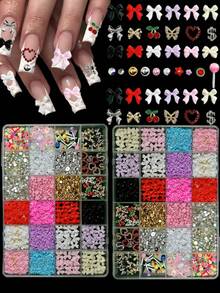 1Box Cartoon Mix Resin Faux Chocolate, Bread, Cookie, Donut, Duck ...