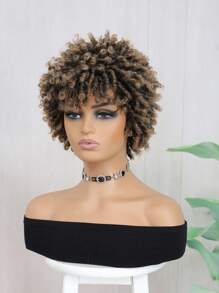 Short Dreadlock Wig For Women And Men Afro Faux Locs Dreads Wig Heat ...