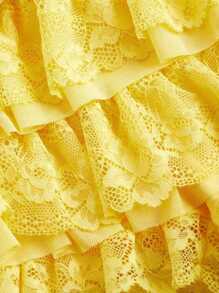 Beach Spirit Ruffled Hot Pants Skirt | Wave Layered Design | Anti-Glare ...