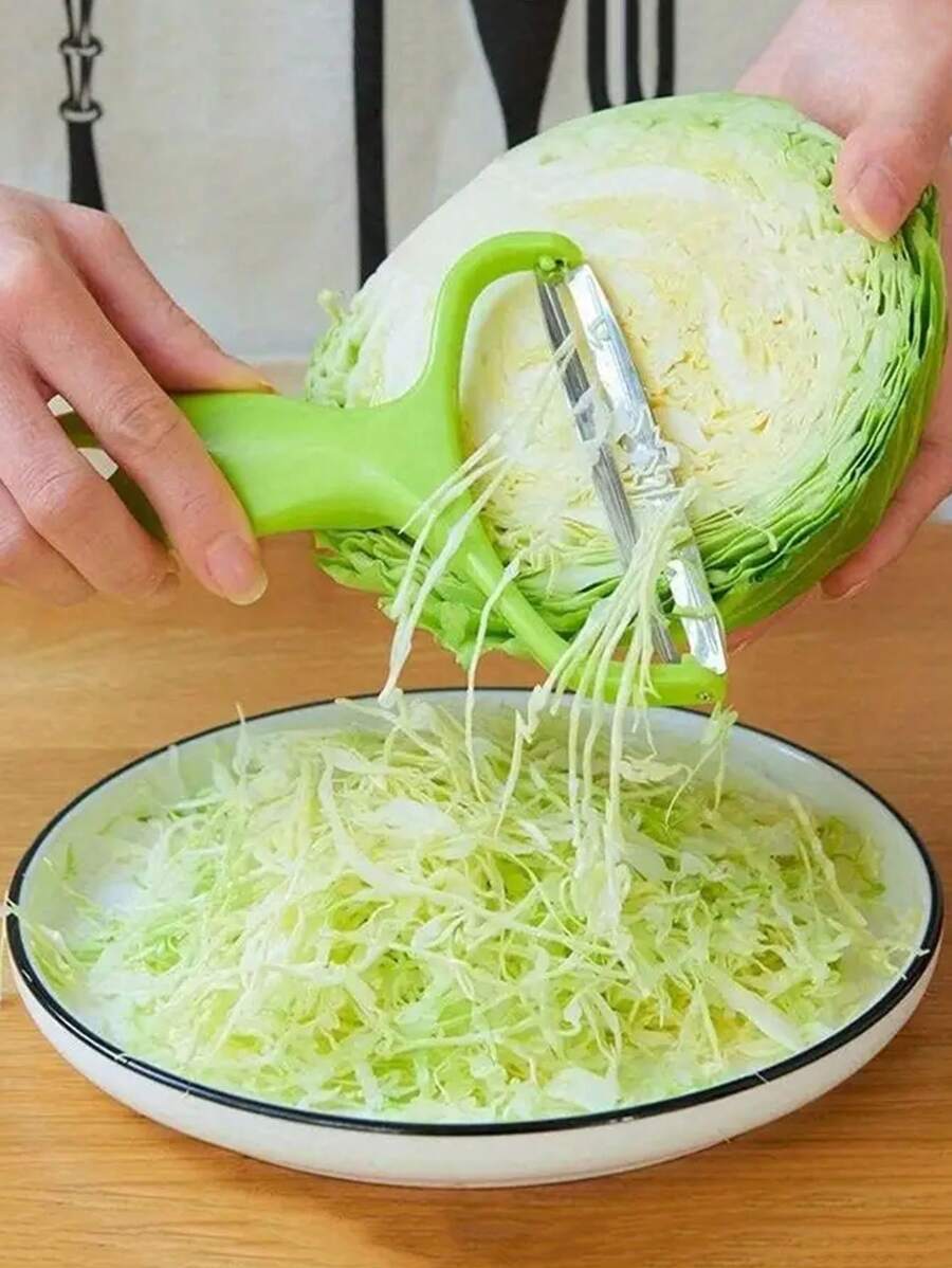 1pc Large Cabbage Shredder, Vegetable Peeler, Kale Scraper & Slicer ...