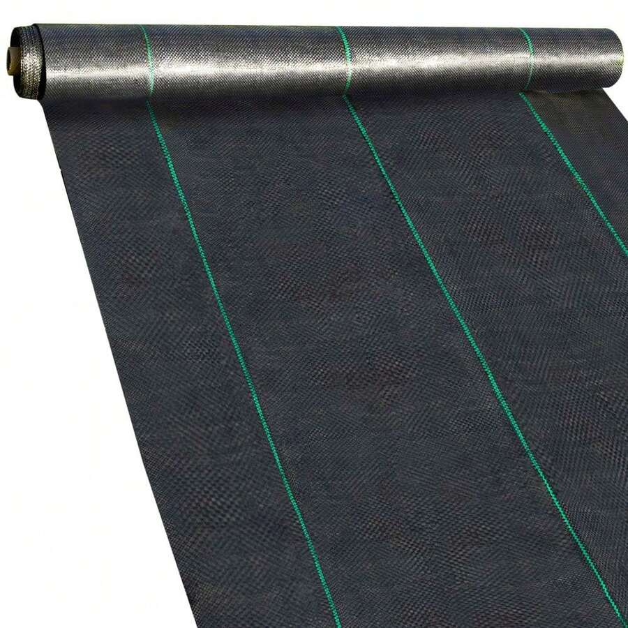 Premium Heavy Duty Barrier Fabric - 6FT X 300FT - 3.2OZ Woven Ground ...