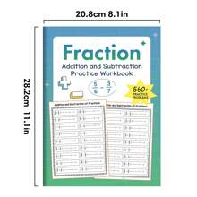 Lachilly Cahier d'exercices de pratique des fractions - 32 pages d ...