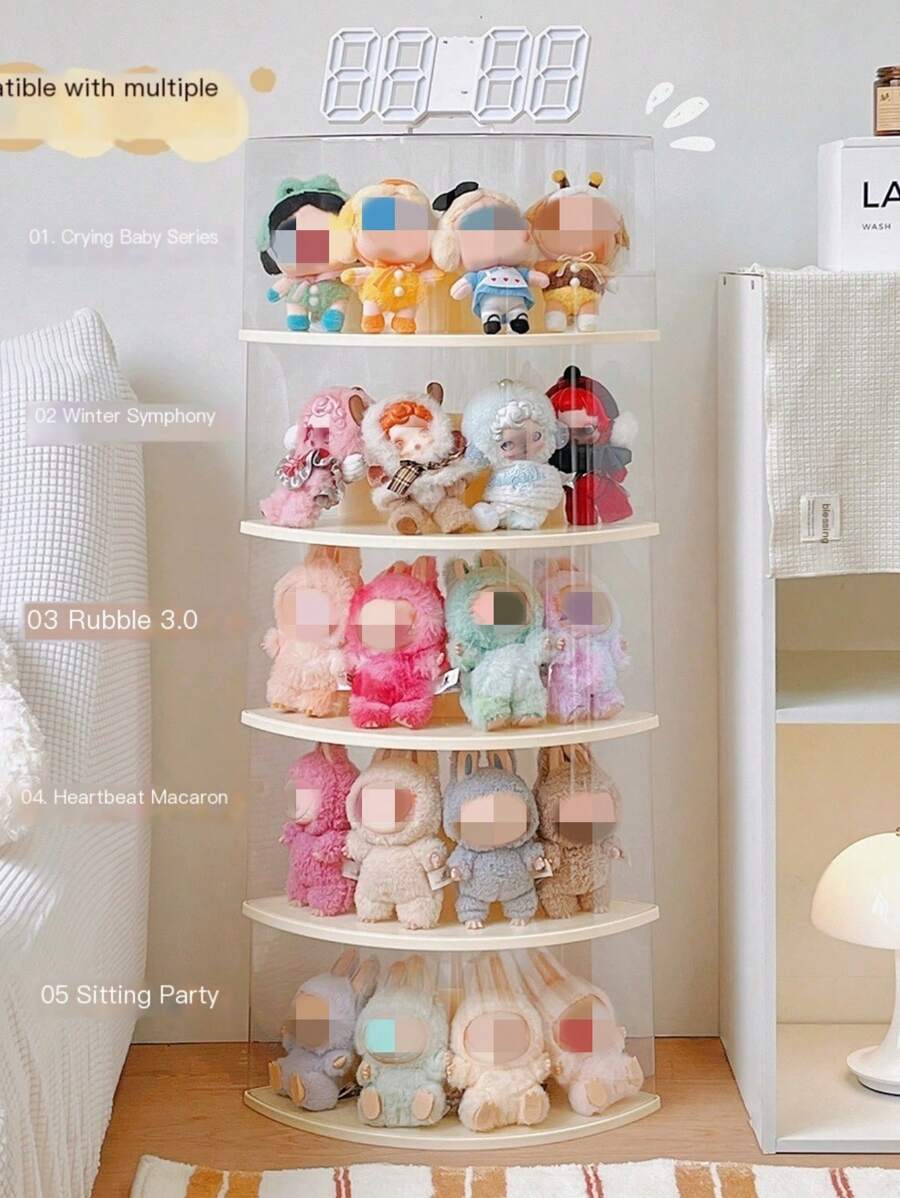 Blind Box Handmade Transparent Storage Display Stand For Labubu Display ...
