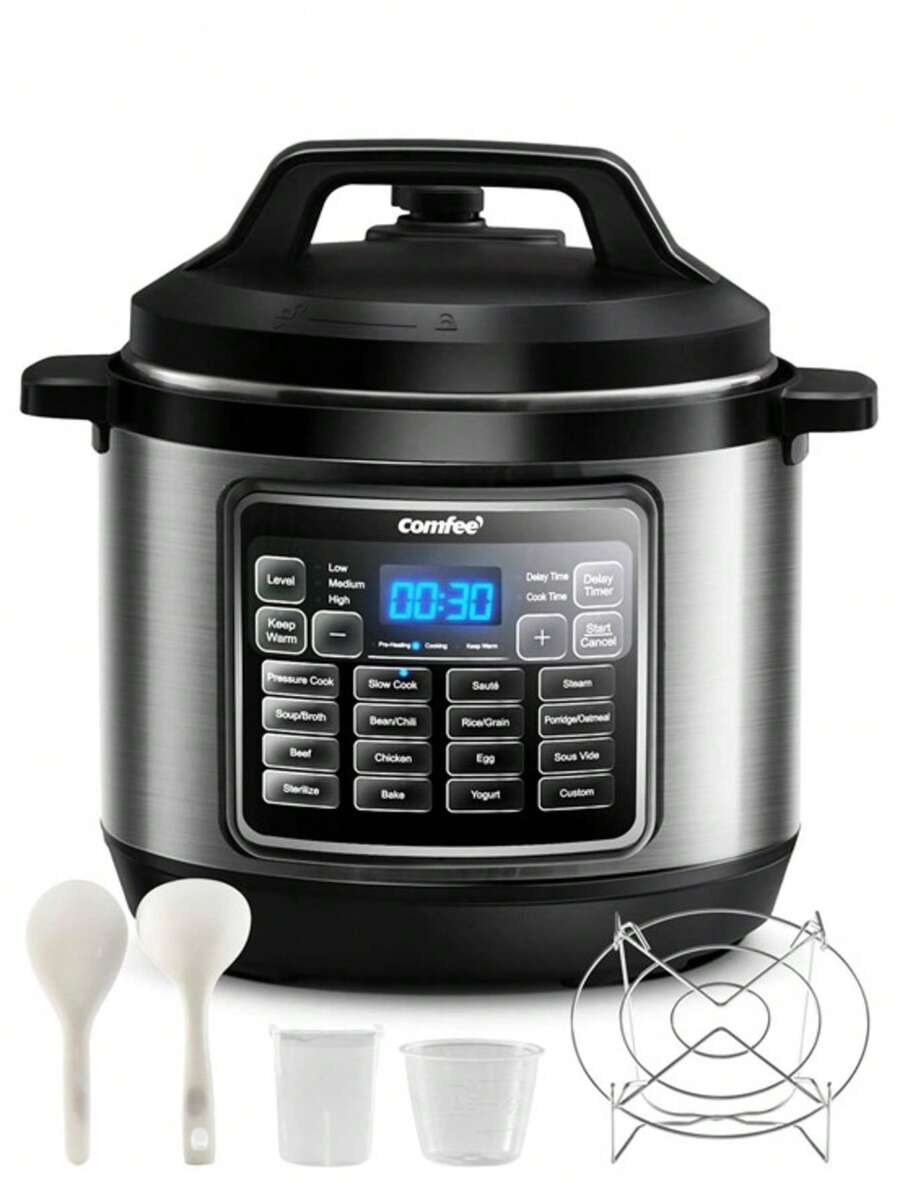 COMFEE' 16 In 1 Electric Pressure Cooker Instant Multi Cooker Olla De ...