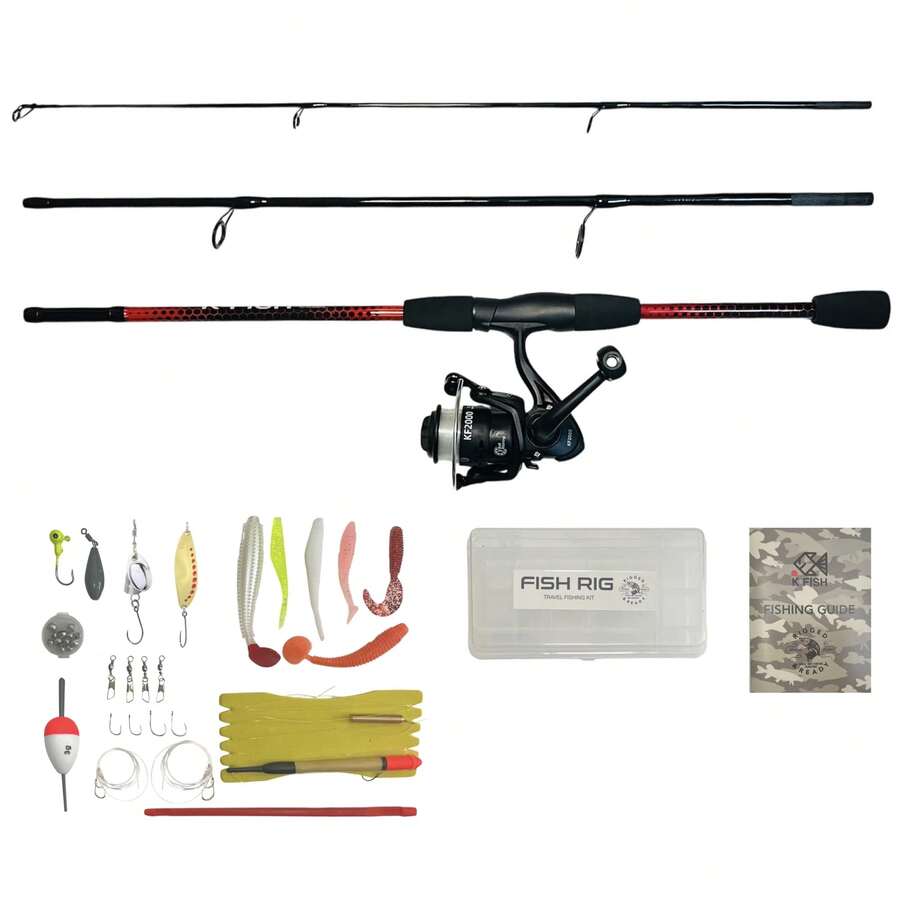 Fishing Combinations With170 5'7" Rod Options. 2 Section Rod+Tackle ...