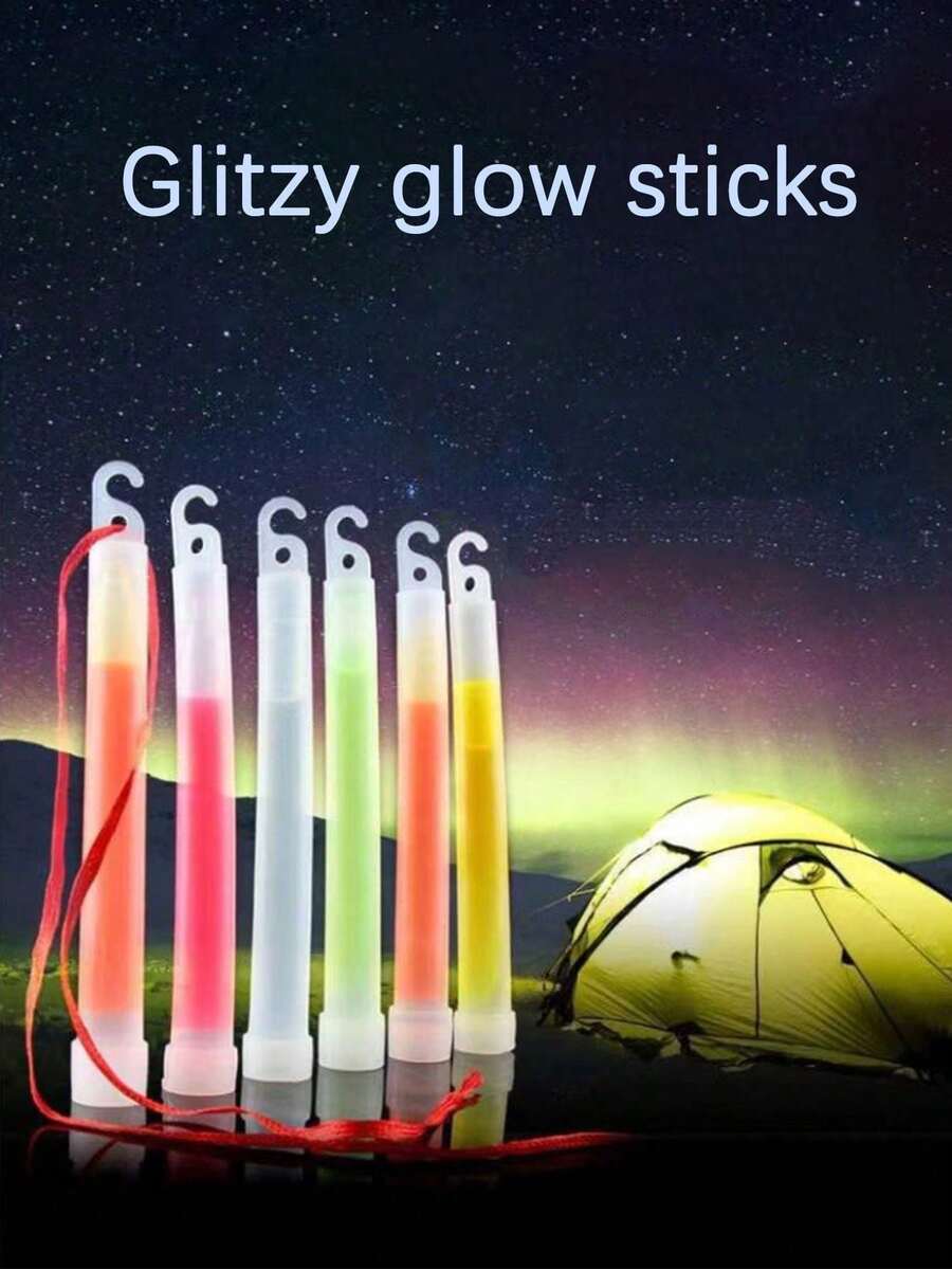 12pcs 6-Inch Party Glow Stick , High Quality, Super Bright Glow Stick ...