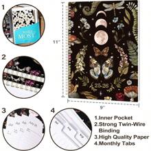 20252026 Academic Planner July 2025 June 2026 Planner, 8.5"X 11" Weekly ...