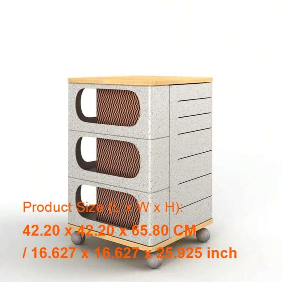 Fitin Helix Modular Storage Cabinet Unit With 7 Rotating Doors For ...