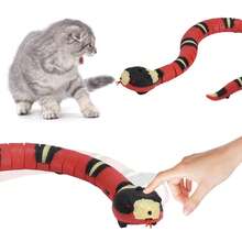 USB Rechargeable Smart Sensing Cat Snake Toy | Interactive Electronic ...