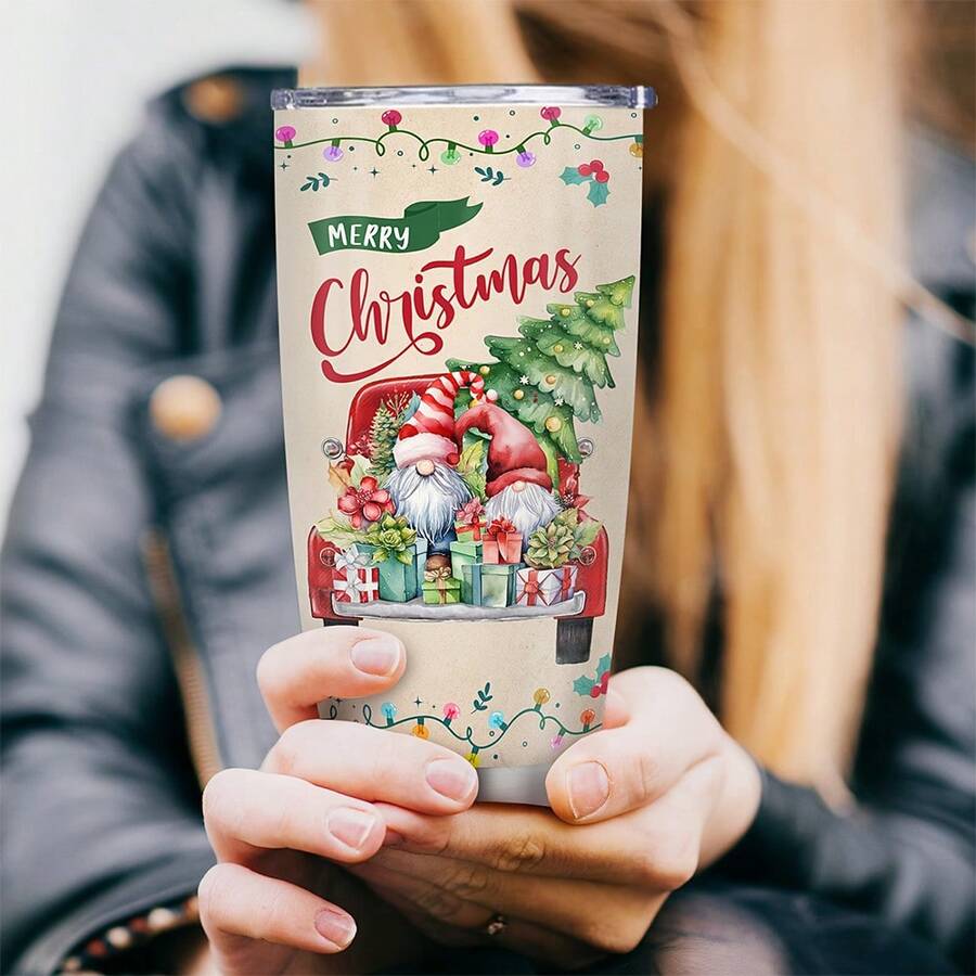 1pc20oz Stainless Steel Insulated Christmas Limited Edition Car Cup ...