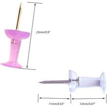 200pcs Push Pins,Multiple Colors Push Pins, Bulletin Board Thumb Tacks ...