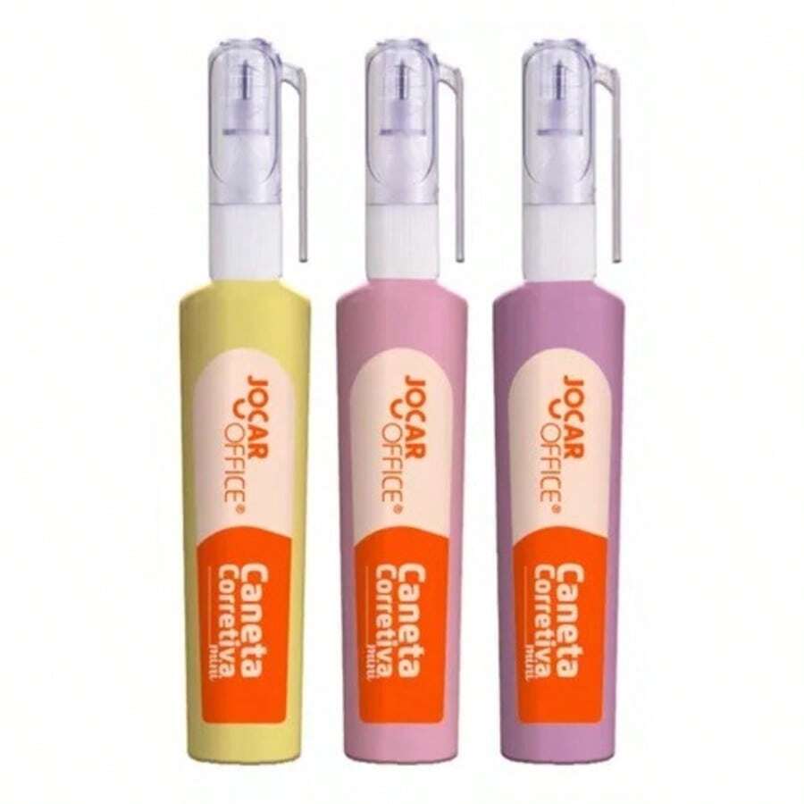 3 Mini Correction Pens 4 Ml Jocar Office Colored Body | Mode de Mujer ...