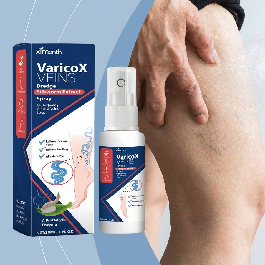Leg Treatment Spray Leg Bulge Topical Repairing Moisturizing Massage ...