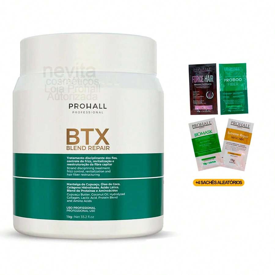 Organic 0 Formaldehyde Blend Repair Prohall Original 1kg + 4 Sachets ...