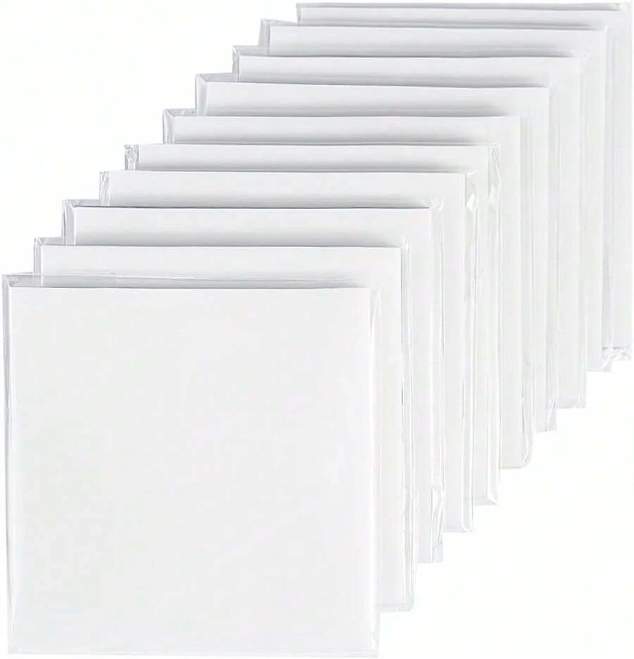 Sticky Notes,3x3 Inch Clear Sticky Notes,Waterproof White Bible Sticky ...