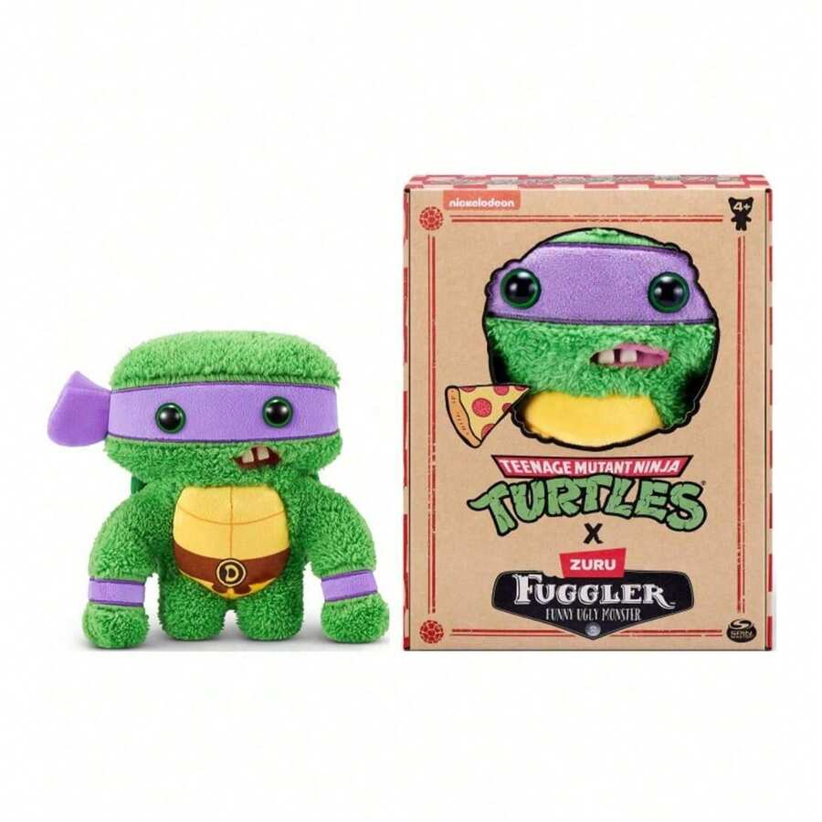 ZURU Ugly Monster Donatello Turtle Plush Figure Limited Edition, Green ...