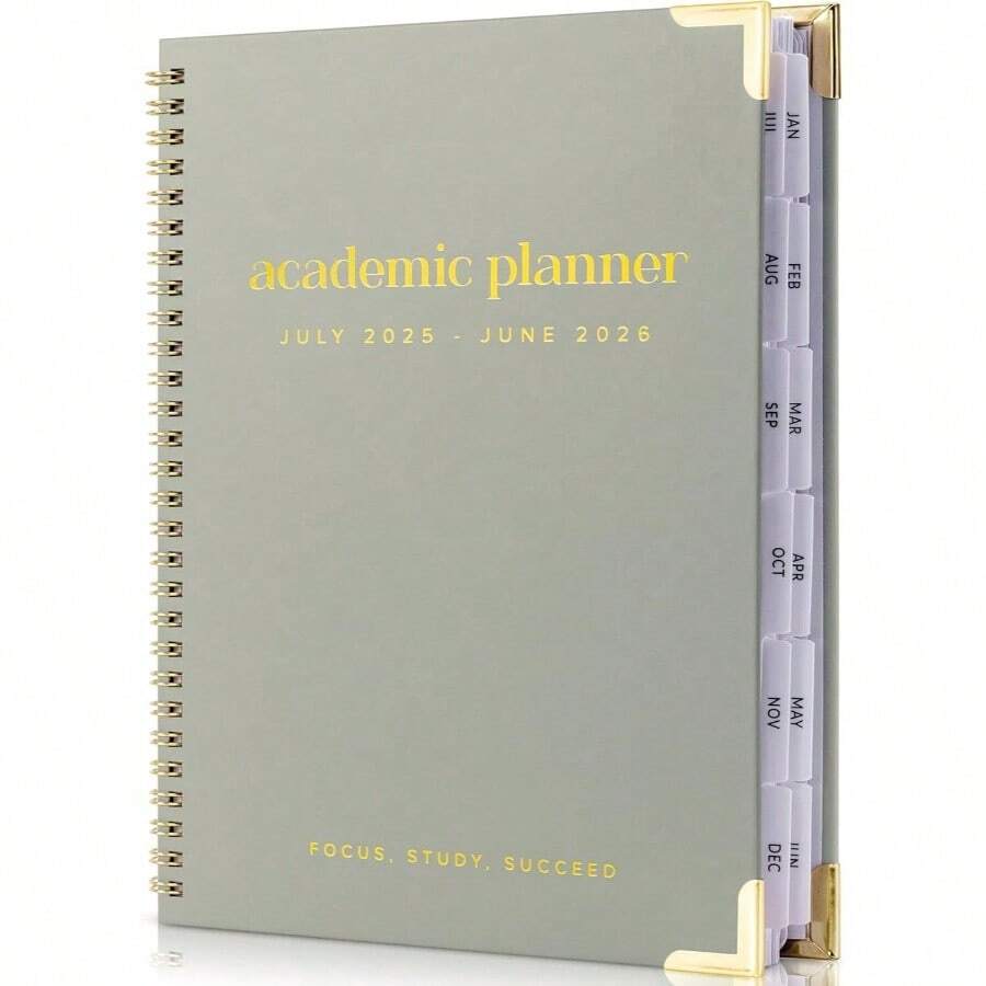 Aesthetic 20252026 Academic Planner A Beautiful 7x 10" Daily Planner ...