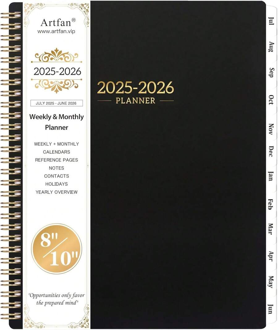 Planner 2025-2026 - Planner/Calendar 2025-2026, Jul.2025 - Jun.2026, 2025-2026 Planner Weekly ...