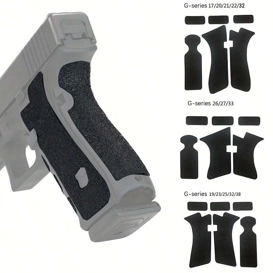 1pc Rubber Matte Anti-Slip Grip Tape, Black Tactical Anti-Slip Sticker ...