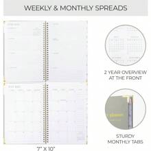 Aesthetic 20252026 Academic Planner A Beautiful 7x 10" Daily Planner ...