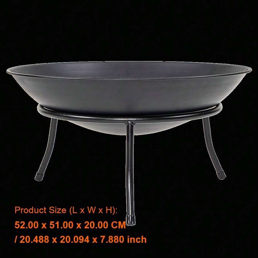 Classic Iron Fire Bowl Outdoor Fire Pit - Traditional Heating Solution ...