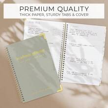 Aesthetic 20252026 Academic Planner A Beautiful 7x 10" Daily Planner ...