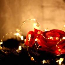 1 Pc 2 M 20 LED Pearl String Lights Battery Powered Fairy Night Lights ...