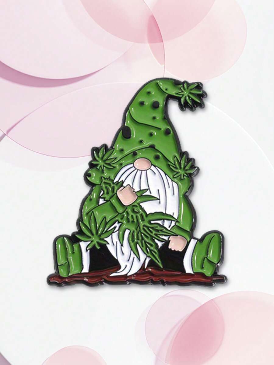 1PC Film And Television Peripheral Pin Fun Cartoon Character Green ...