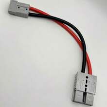 Anderson 50A Plug Matching 8AWG Pure Copper Extension Cord Installation ...