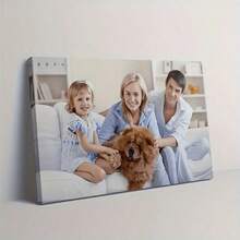 1. Custom Personalized Portrait Canvas - Custom Watercolor Conversion ...