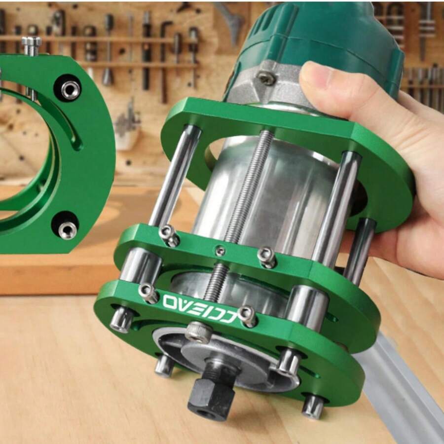 Upgreded Router Table Lifting Base, Router Lift For 65mm Diameter ...