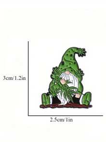 1PC Film And Television Peripheral Pin Fun Cartoon Character Green ...