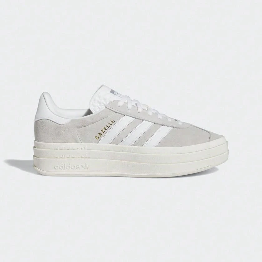 Adidas Gazelle Bold Women Casual Sneakers Suede Stacked Triple Sole ...