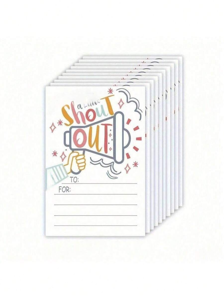 20 piezas Tarjetas de reconocimiento de empleados - Tarjetas de elogio ...