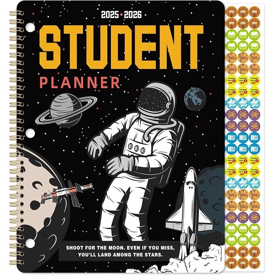 Student Planner 2025-2026 - Student Planner For Academic Year 2025-2026 ...