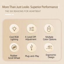 HP Mouse G360 Macro Programming One-Button Combo Ergonomic Grip ...