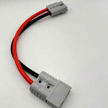 Anderson 50A Plug Matching 8AWG Pure Copper Extension Cord Installation ...