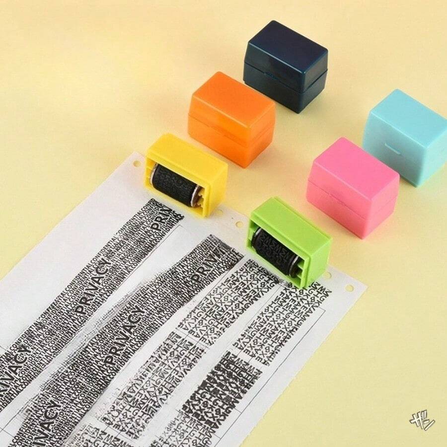 Roller Garbled, Confidential Seal, Courier Slip Privacy, Smear ...