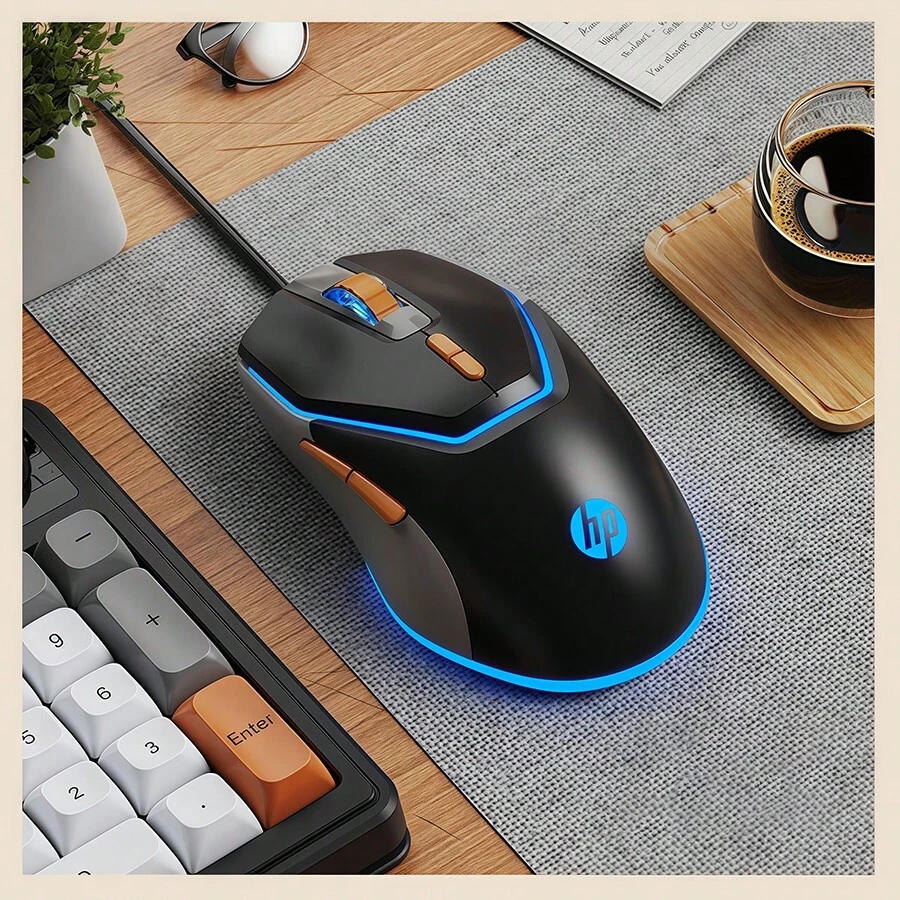 HP Mouse G360 Macro Programming One-Button Combo Ergonomic Grip ...