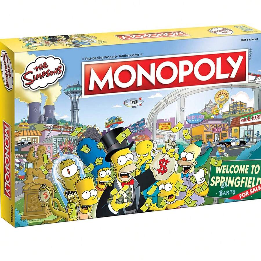 Family Game Night Favorite: The Simpsons Board Game, Fun For The Whole ...