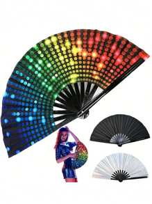 Line Dance Popping Fan, Bohemian Style Hand Clack Fans For Line Dancing ...