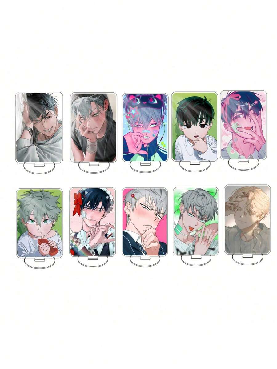 Anime ALIEN STAGE 10cm Hyuna Till Ivan Sua Marty Mizi Durian Acrylic ...